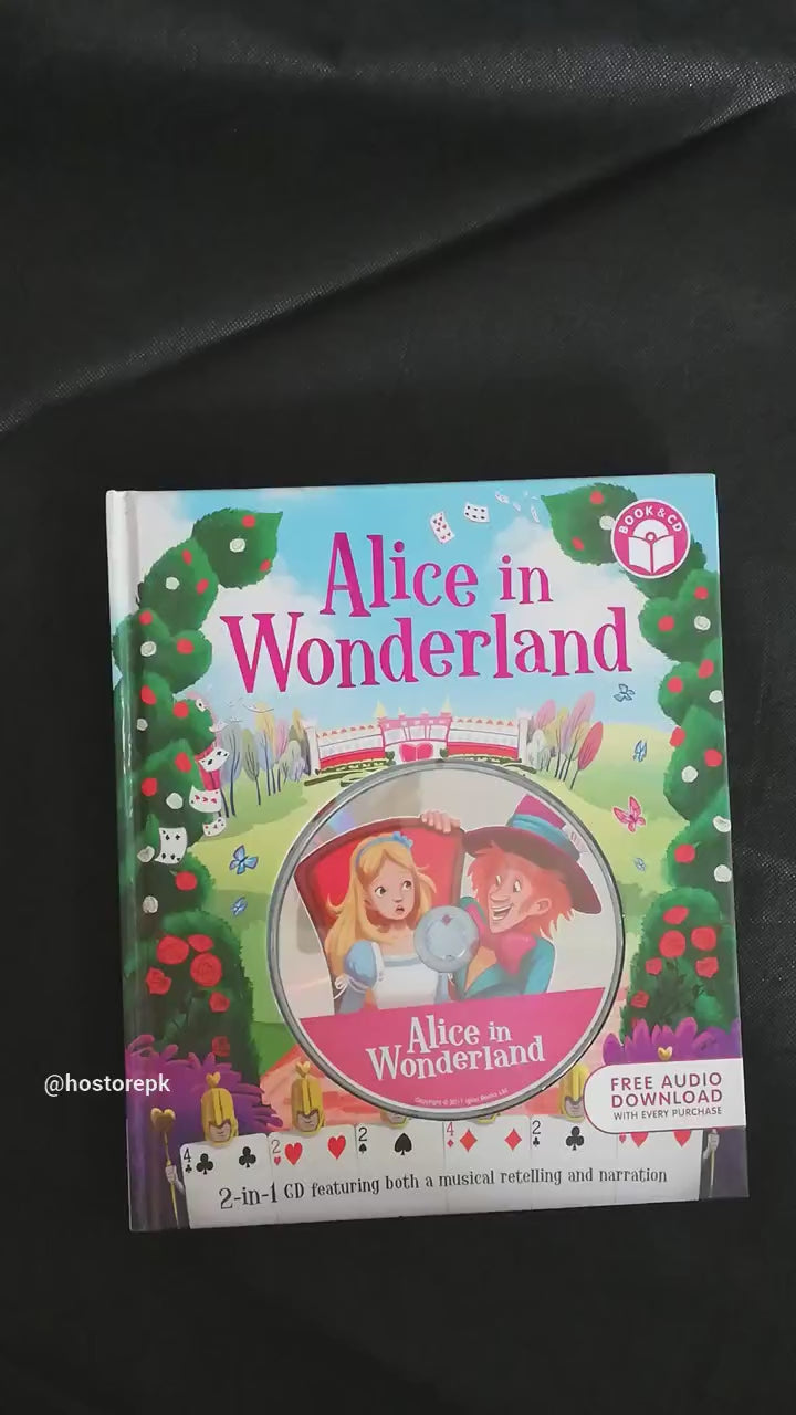 Premium Quality Imported Kids Story Book Alice In Wonderland | HO store